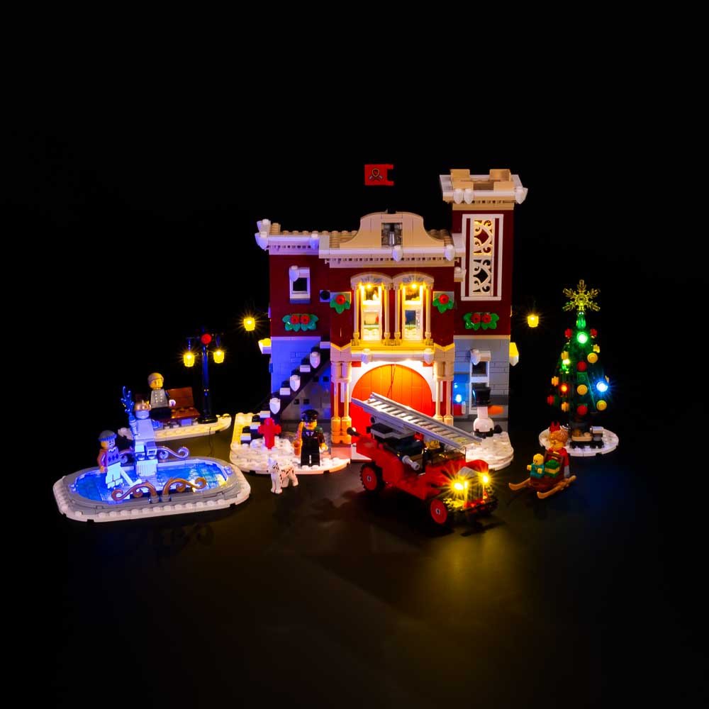 LEGO® Winter Village Light Kits & LED Lighting | Light My Bricks ...