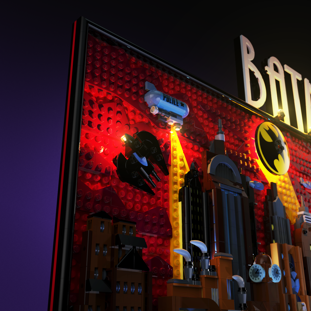 LMB 2.0 Light Kit for LEGO Batman: The Animated Series Gotham City ...