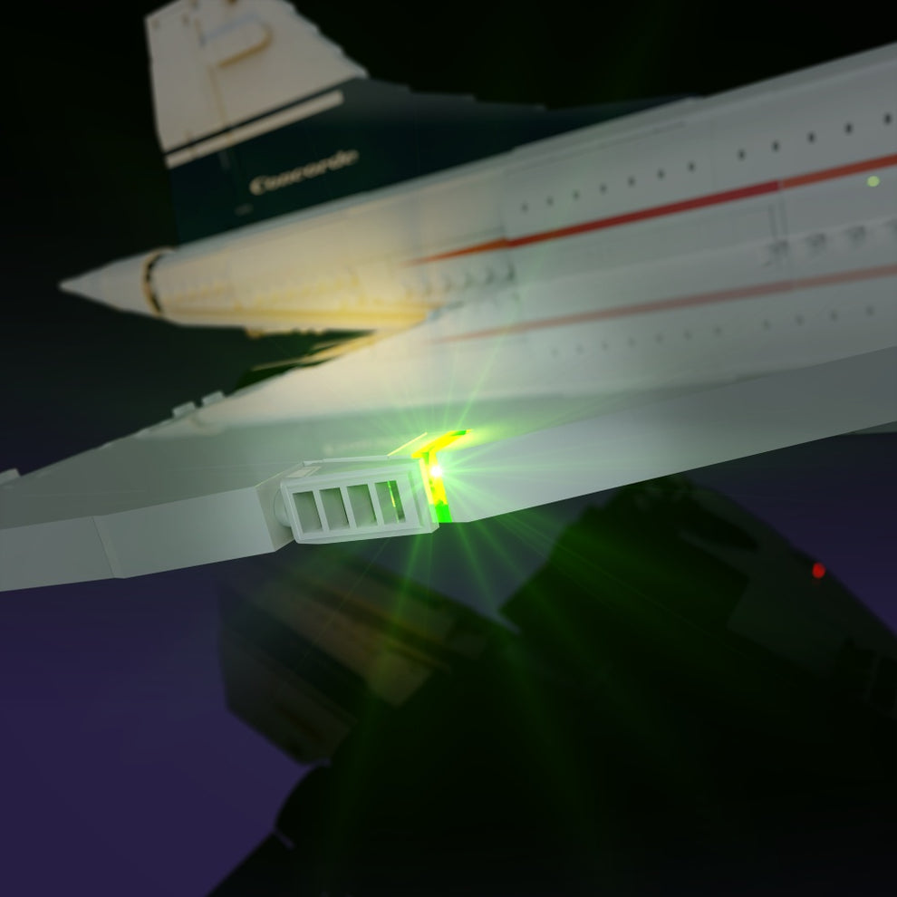 LMB 2.0 Light Kit for LEGO Concorde #10318 | Light My Bricks – Light My ...