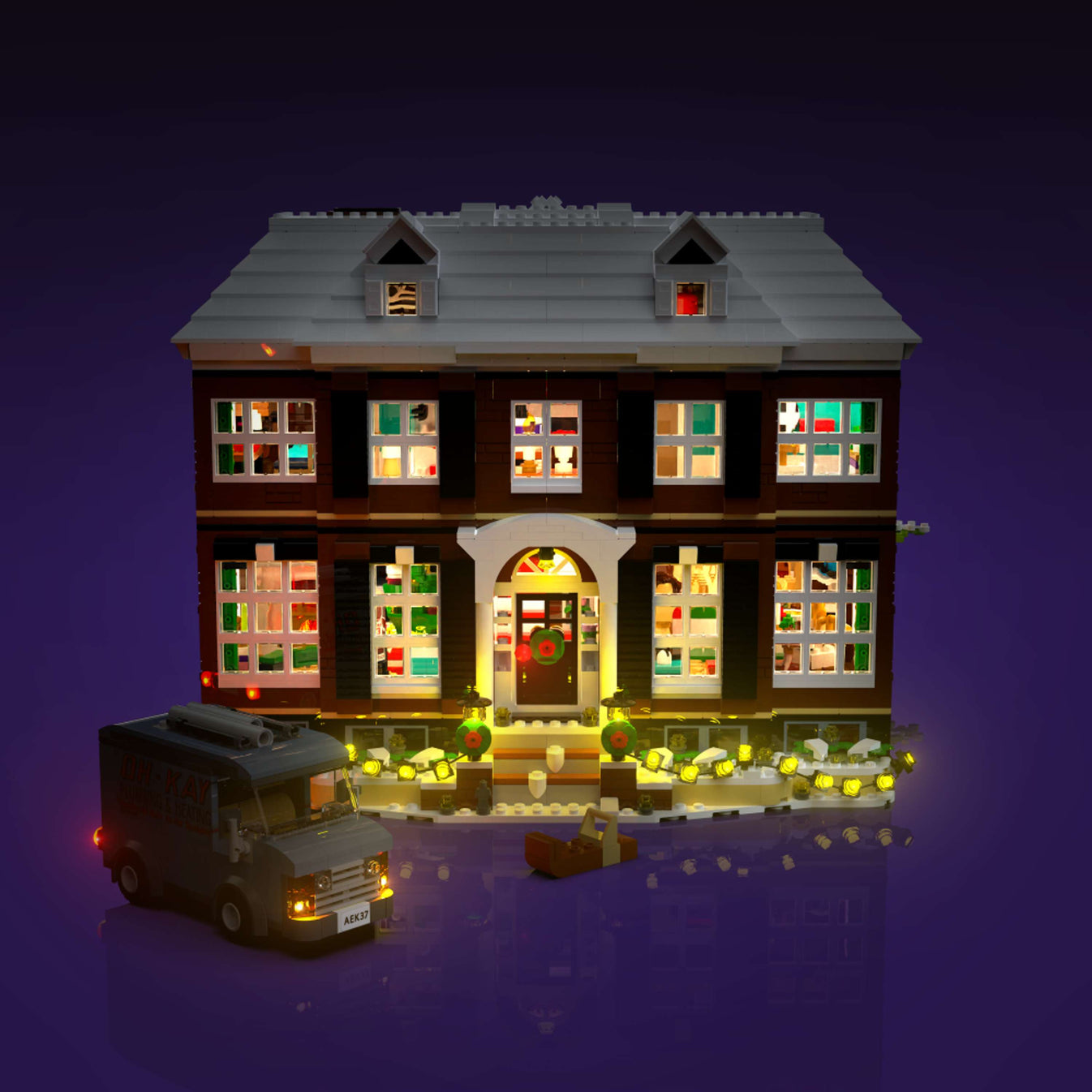 LMB 2.0 Light Kit for LEGO Home Alone #21330 – Light My Bricks USA