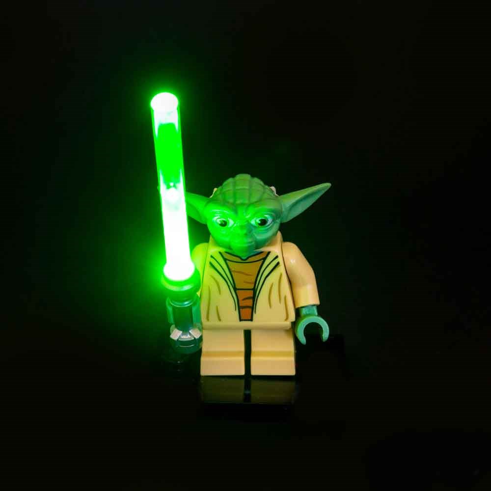 LED LEGO Star Wars Lightsaber 5cm Light - Green, LEGO® lighting – Light ...