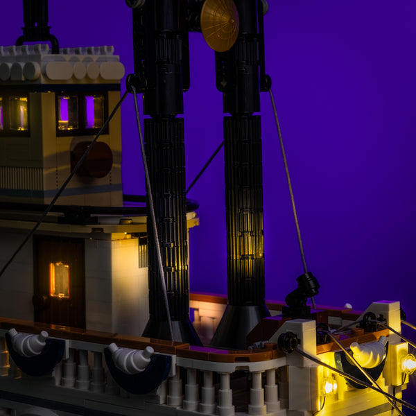 LMB 2.0 Light Kit for LEGO River Steamboat #21356 – Light My Bricks USA