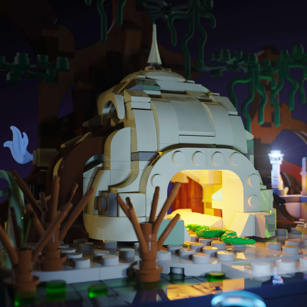 LMB 2.0 Light Kit for LEGO Star Wars Dagobah Jedi Training Diorama #75 ...