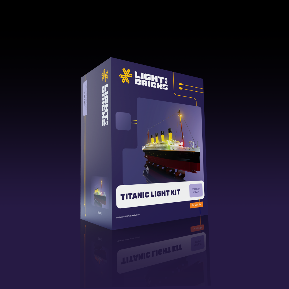LMB 2.0 Light Kit for LEGO Titanic #10294 – Light My Bricks USA